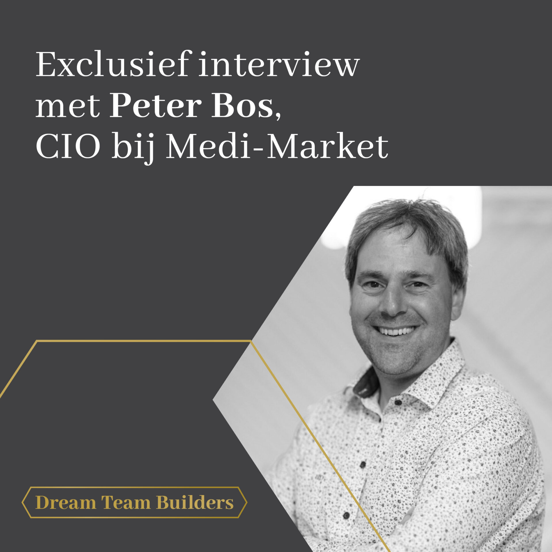 Dream Team Builder Peter Bos over groei & IT bij Medi-Market